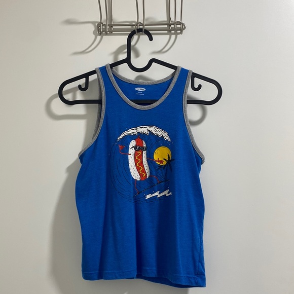 Old Navy | Shirts & Tops | Hot Dog Surfer Tank | Poshmark